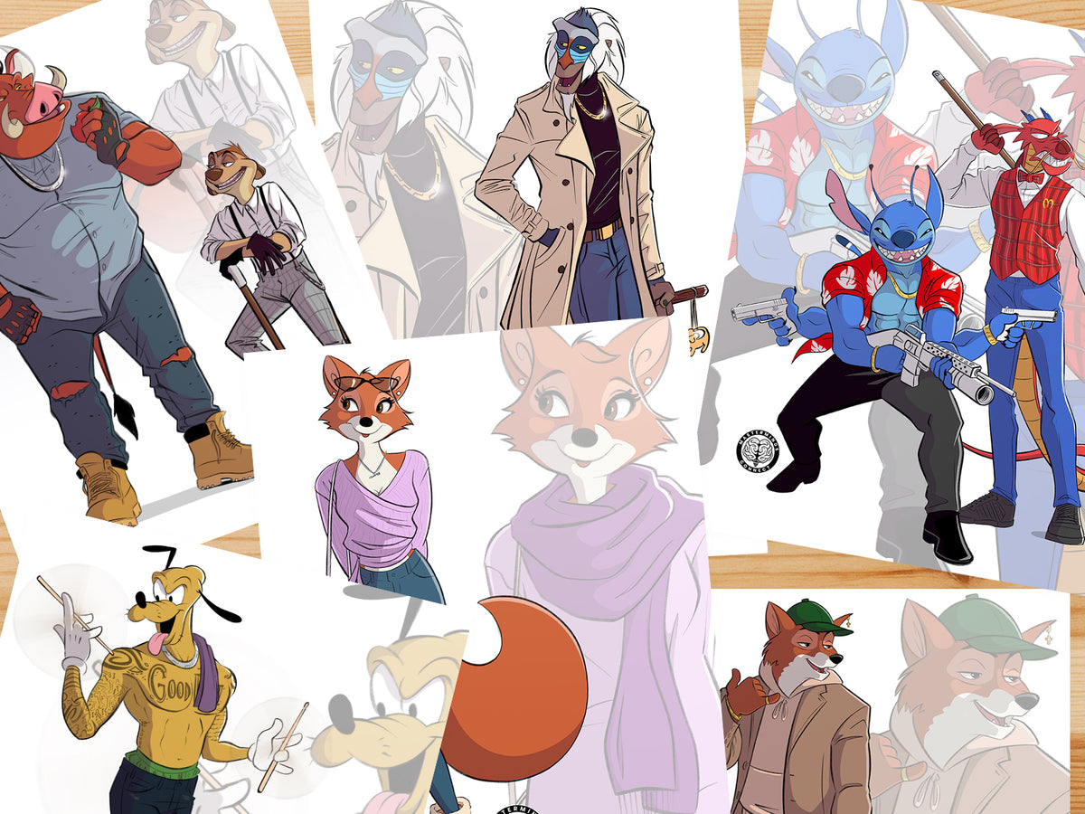 ASSORTED DISNEY Art Prints – Masterminds Connect Store